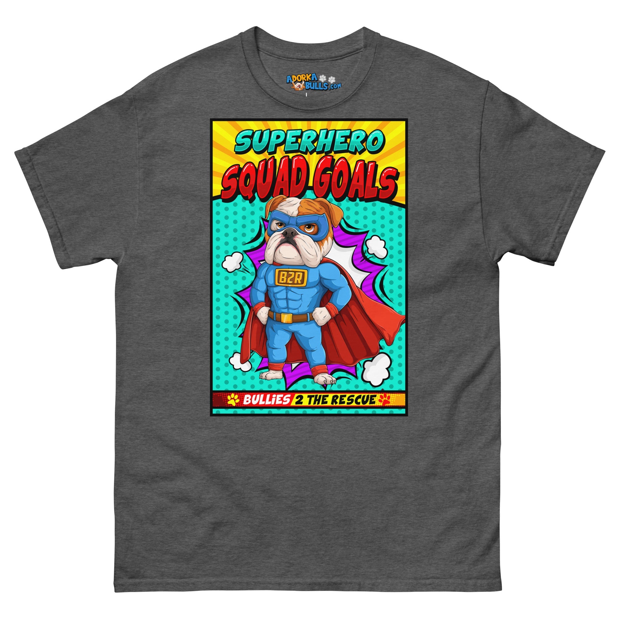 Superhero "Squad Goals" Comic Men's Classic Tee – Adorkabulls